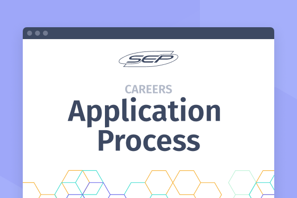 Application Process | SEP Careers | SEP.com